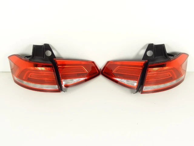 VW PASSAT B8 variant original LED tail lights rear lights in set of 4 / ...