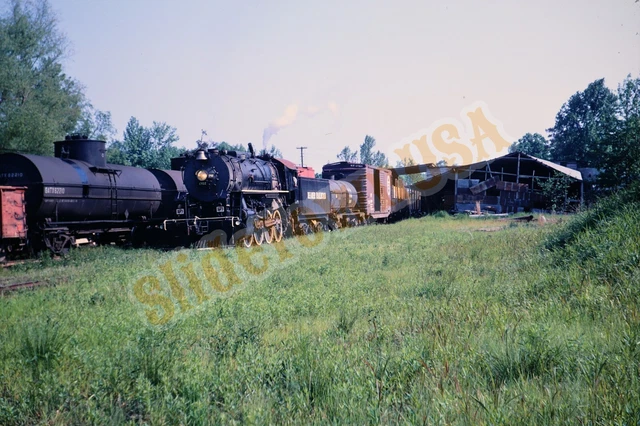 VTG 1968 TRAIN Slide Reader Railroad Steam Engine Lumber Dills Mill AR ...
