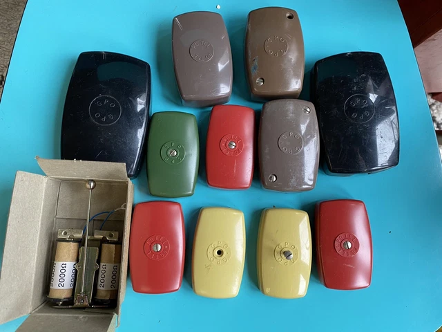 VINTAGE GPO TELEPHONE Block Terminal Junction Boxes- New Old Stock £39. ...