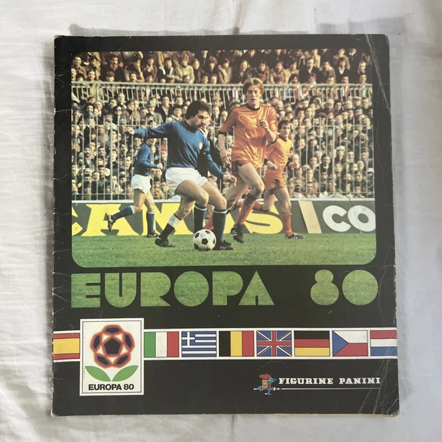 PANINI EUROPA 80 Sticker Album Incomplete £62.04 - PicClick UK