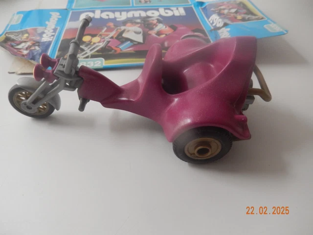 PLAYMOBIL DRAGSTER MOTO 3 ROUES BIKER TRIKE Ref 3832 ORIGINAL EUR 29,00 - PicClick FR