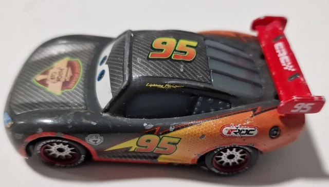 DISNEY PIXAR CARS WGP LIGHTNING MCQUEEN CARBON RACER 1:55 Diecast £7.99 ...
