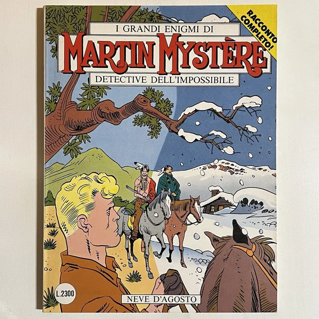 MARTIN MYSTERE 125 Neve D'agosto 1^ Edizione Fumetti Bonelli Sbe Ottimo ...
