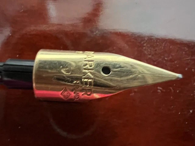 PARKER FEDER GOLD 18 Karat für Stift Füllfederhalter Premier Luxus Und ...