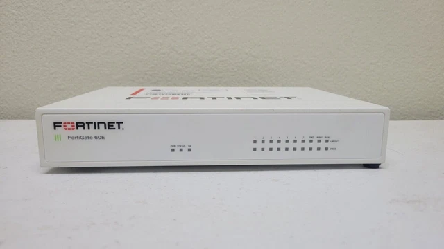 FORTINET FORTIGATE-60E NETWORK Security Firewall Fortigate 60E FG-60E ... FORTINET FORTIGATE-60E NETWORK Security Firewall Fortigate 60E FG-60E ...
