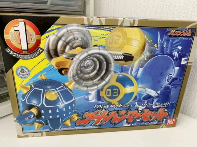 POWER RANGERS NINJA Storm Hurricaneger Goth hammer set Megazord BANDAI ...