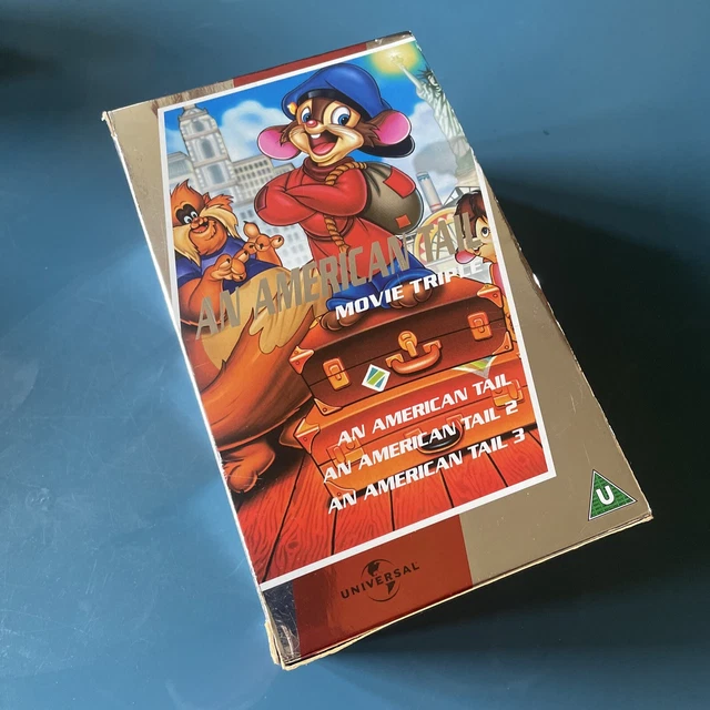 AN AMERICAN TAIL - Movie Triple - 3x VHS tapes Box Set £19.99 - PicClick UK