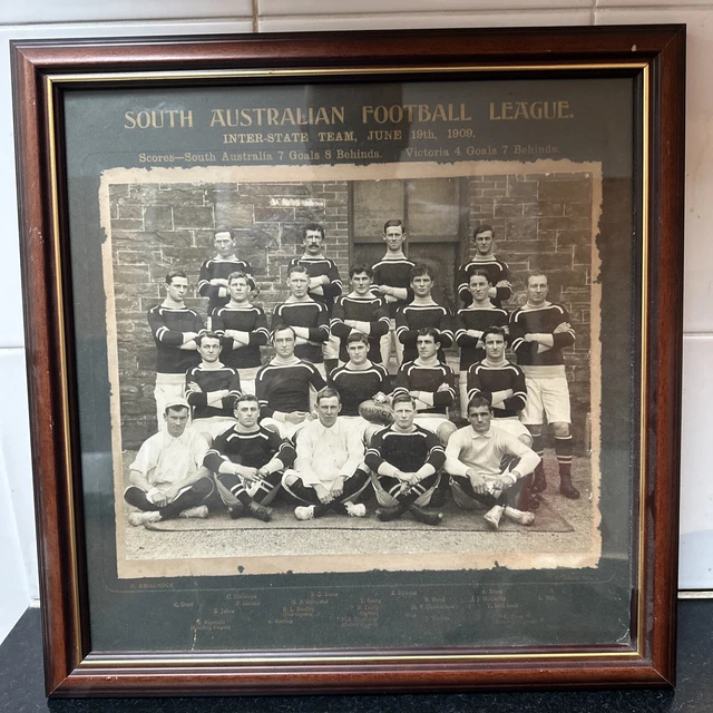 ORIGINAL OLD SOUTH AUSTRALIA SANFL Football Team PHOTO defeated ...