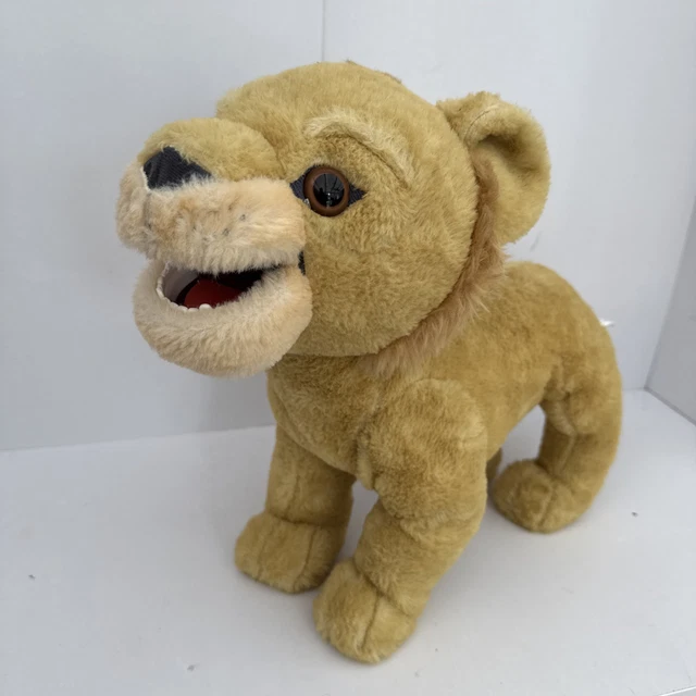 DISNEY THE LION King Simba Live Action Roaring/ Talking Interactive Toy ...