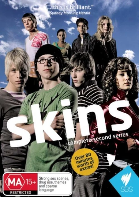 SKINS : SERIES 2 (DVD, 2008) Brand New Sealed $10.99 - PicClick AU