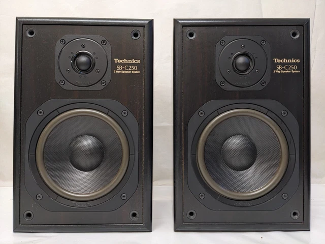 TECHNICS SB-C250 SPEAKERS (Pair) - CS W39 £39.99 - PicClick UK