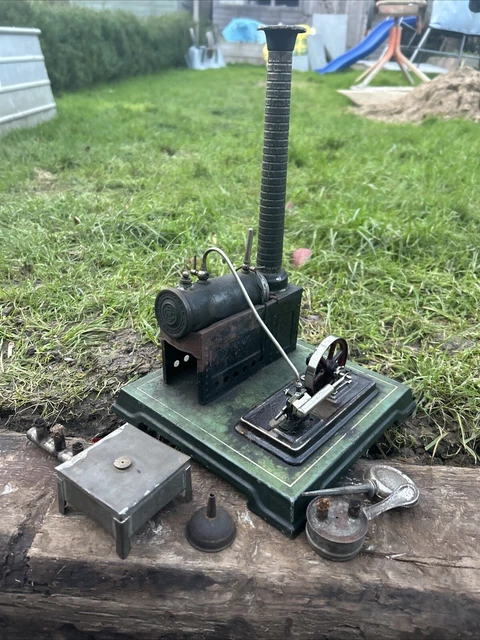 EARLY BING LIVE Steam Engine With Accessories £100.00 - PicClick UK