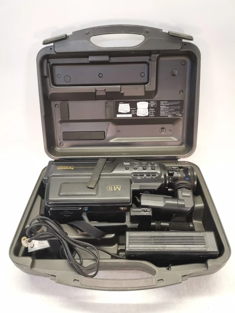 PANASONIC NV-M10B VINTAGE VHS Video Camera Camcorder 1980s SPARES ...