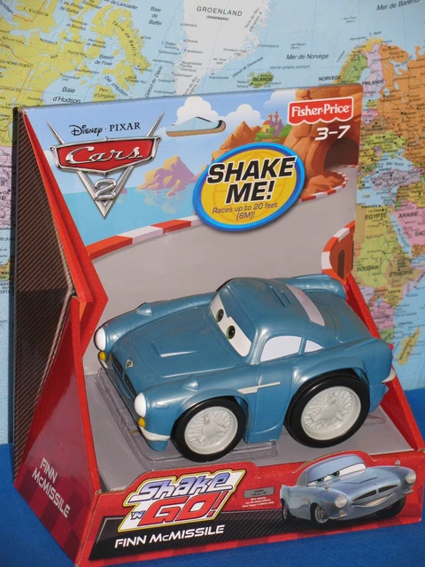 DISNEY PIXAR CARS 2 FISHER PRICE FINN McMISSILE SHAKE N GO **BRAND NEW ...