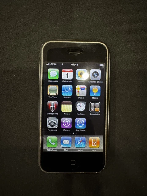 APPLE IPHONE (1ÈRE génération) - 8 Go - Noir EUR 370,00 - PicClick FR