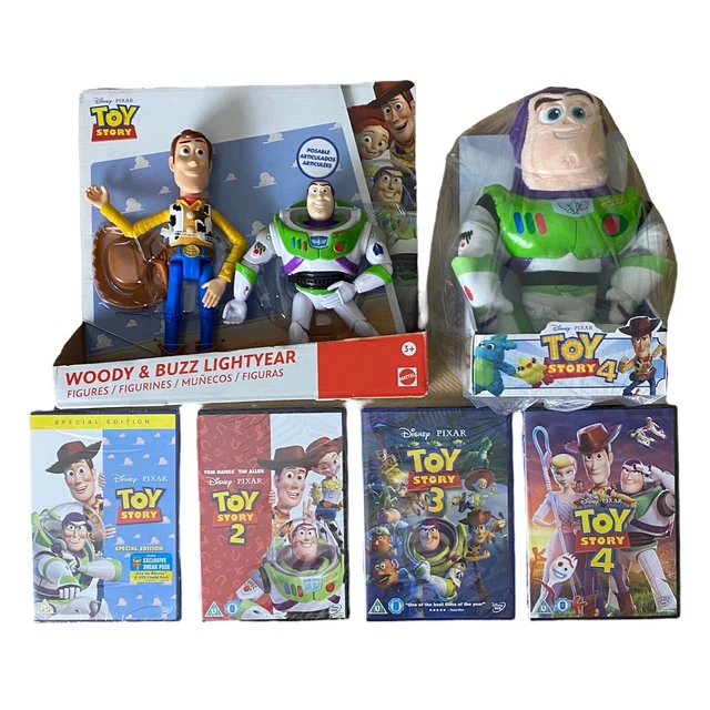 TOY STORY FIGURES And DVD Bundle Brand New Boxed Brand New Toy Story ...
