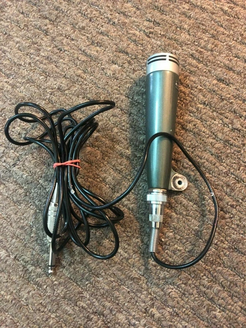 VINTAGE RARE 1960'S Onkyo Neat TM-10 dynamic microphone High Z 50k Ohm ...