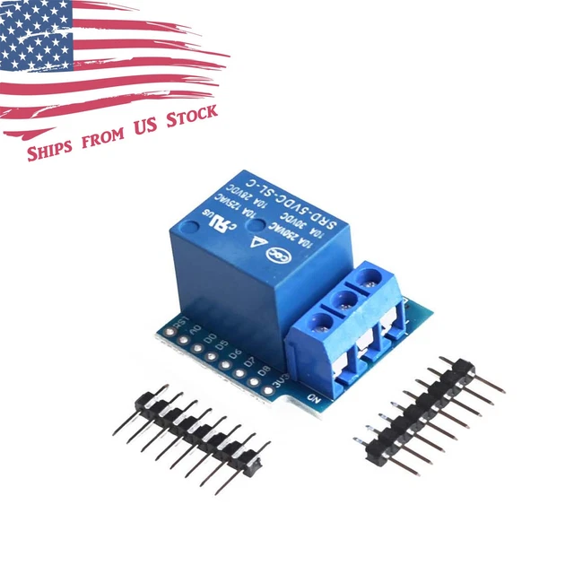 RELAY SHIELD FOR WeMos D1 Mini ESP8266 Development Board EUR 5,84 ...