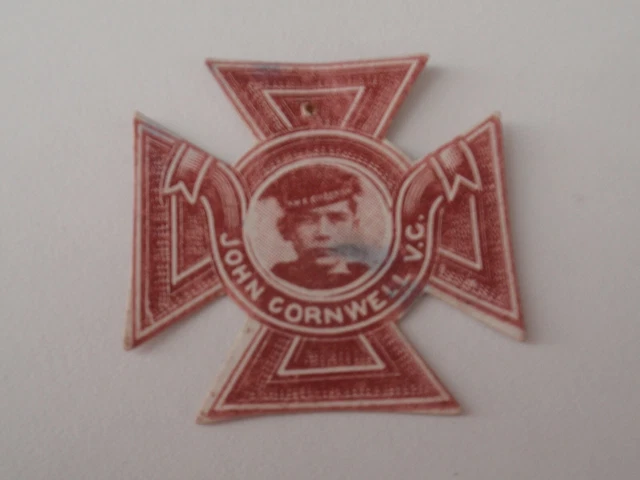 &JOHN CORNWELL V.C&, Original WW1 Fundraising Badge £27.49 - PicClick UK