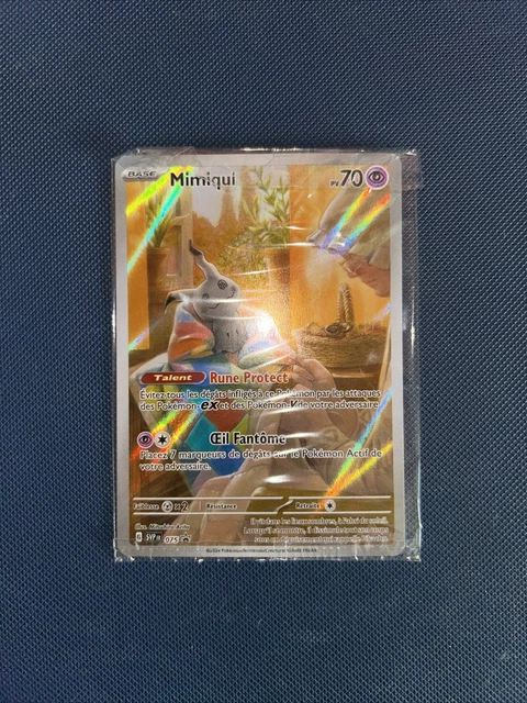 CARTE POKÉMON MIMIQUI SVP 075 Promo AR - EV4.5 Destinées de Paldea FR Neuf EUR 1,00 - PicClick FR