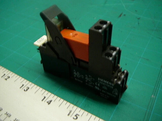 RELAIS SCHRACK RT424615 Avec Prise Siemens LZS : RT78726 16A/250VAC Lot ...