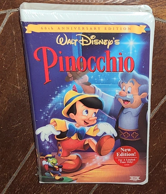 PINOCCHIO (VHS, 2000, Disney Gold Classic Collection) Free Shipping! £7 ...