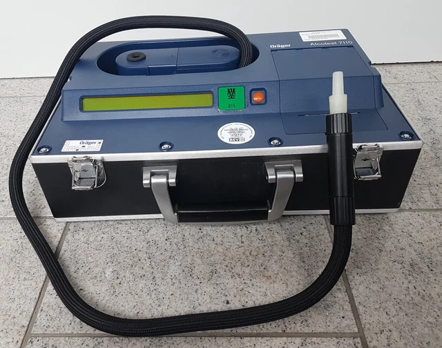 ORIGINAL POLIZEI ALKOHOLTESTER DRÄGER Alcotest 7110 MK III EUR 550,00 ...