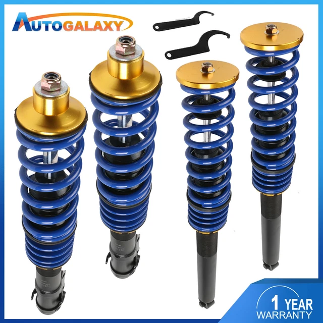 2XFRONT + 2XREAR Coilover Struts Shocks For Volkswagen Cabrio Golf ...