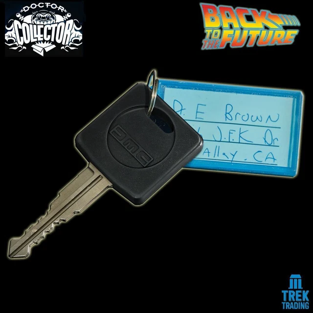 BACK TO THE Future Delorean Key Replica Set Full Size 1:1 Scale Doctor ...