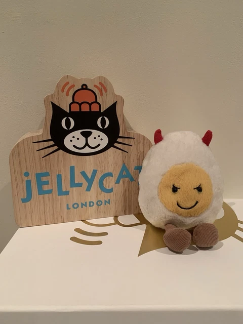 JELLYCAT AMUSABLES DEVILLED Boiled Egg Soft Plush Toy New With Tags £31 ...