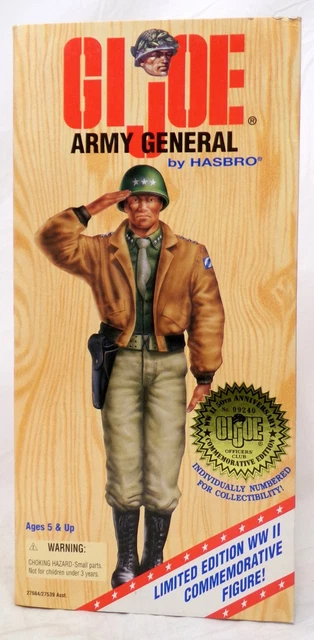1996 GI JOE WWII 50th Aniversario Ejército General Africano Americano ...