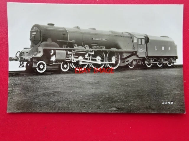 PHOTO LMS Coronation Class Loco 6231 Duchess Of Athol £3.00 - PicClick UK