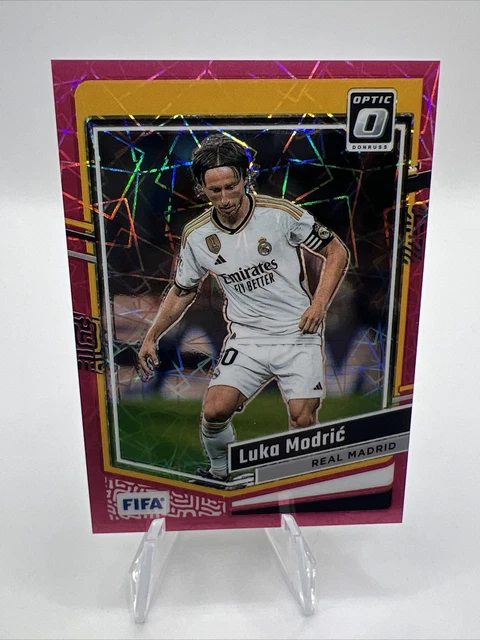 LUKA MODRIC 2023-24 Panini Donruss Soccer #122 optique vitesse/99 EUR 1 ...