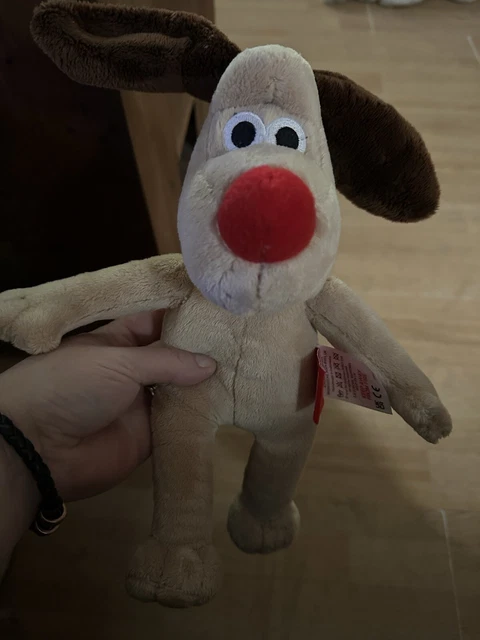 WALLACE AND GROMIT Plush Soft Toy Red Nose Day Comic Relief Limited ...