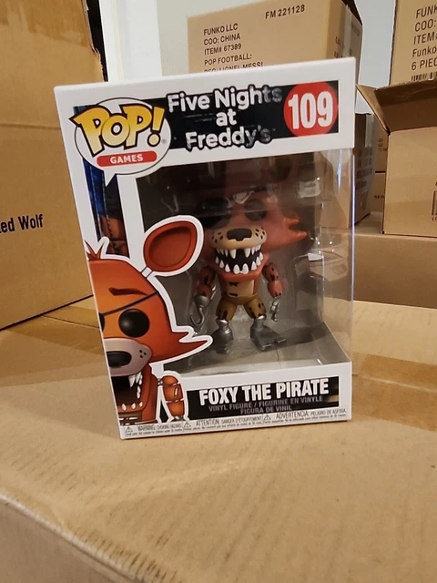FUNKO POP! FIVE Nights at Freddy's (FNAF) Foxy the Pirate #109 W ...