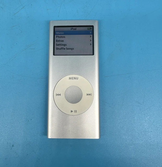 APPLE IPOD NANO 2nd Generation 4GB Model A1199 Silver - Tested £24.99 ...