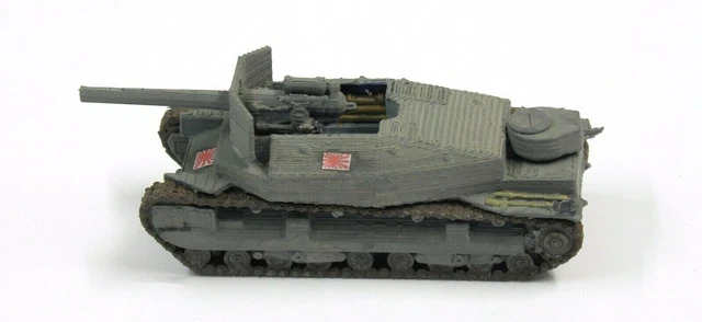 TYPE 95 &HIRO-SHA& Japanische Selbstfahrlafette Modell Bausatz WW2 1:87 ...