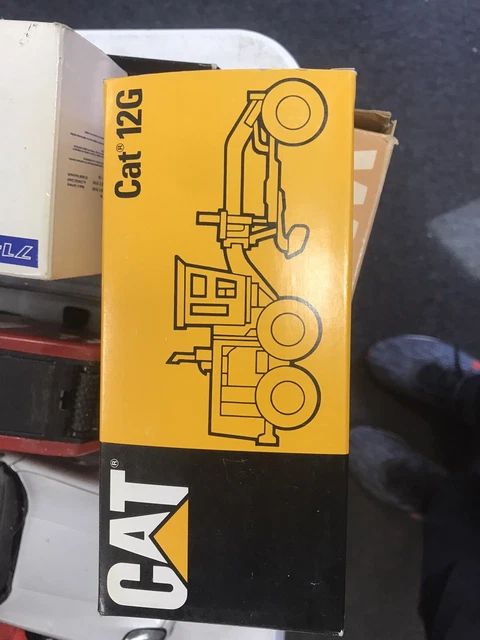 NZG CAT 12G Motor grader NZG construction model 1.50 NEW GREAT LOAD WSI ...