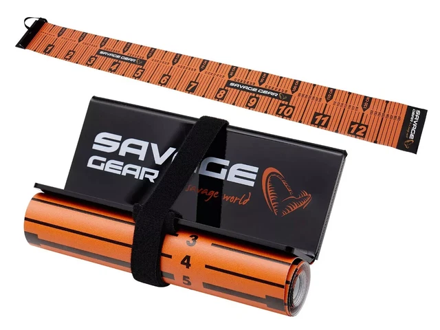 SAVAGE GEAR MEASURE Up Roll Fish Ruler 130cm Pike Perch Zander Sea ...