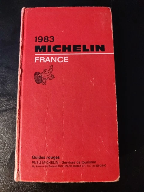 GUIDE MICHELIN 1983 EUR 9,00 - PicClick FR