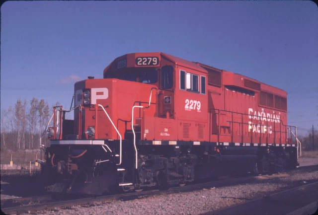 CANADIAN PACIFIC RAILROAD Cp Cpr Gp20C-Eco 2279 Original Slide $6.99 ...