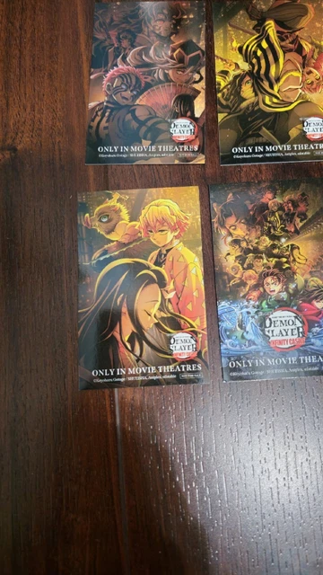 DEMON SLAYER INFINITY Castle Movie Cinemark Trading Cards $9.25 ...