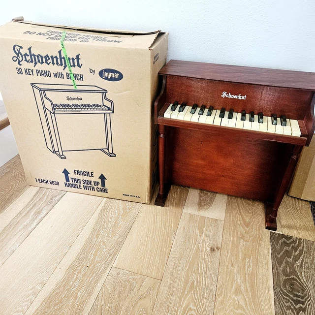 SCHOENHUT CHILDS 30 Key Piano by Jaymar Vintage in Original Box £299.90 ...