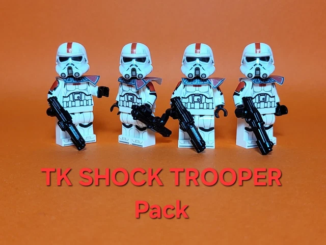 LEGO STAR WARS TK SHOCK Trooper Minifigure Lot x4 Lego Star Wars ...