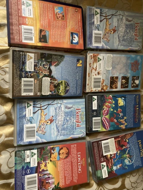 WALT DISNEY VHS bundle £8.00 - PicClick UK