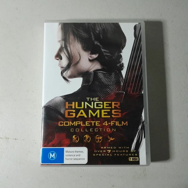 THE HUNGER GAMES Complete 4-Film Collection DVD Set PAL Region 4 EUR 18 ...