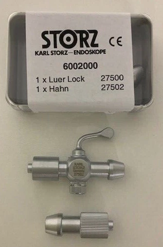 KARL STORZ 6002000 Schlauchadapter-Set, 1xLuerCon 27500 & 1xLuerCon ...
