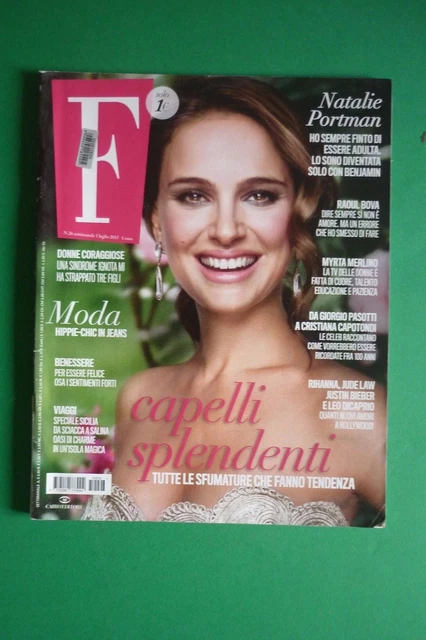 MAGAZINE F ITALIE Natalie Portman Raoul Bova Myrta Merlin EUR 25,23 ...