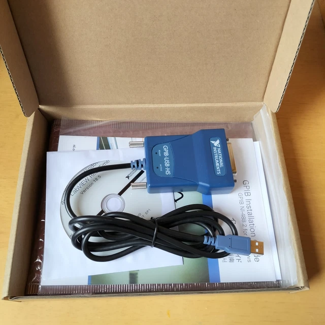 NI GPIB-USB-HS INSTRUMENS Interface Adapter controller IEEE 488 778927 ...