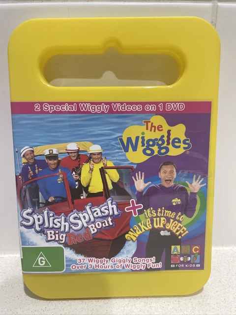 The Wiggles Dvd Splish Splash Big Red Boat Wake Up Jeff Original